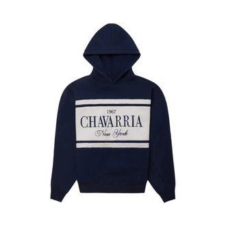 Willy Chavarria Stripe Gilroy Hoodie - - Sweatshirts & Hoodies - Herren - Blau - XL