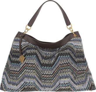 Missoni Femme, Sacs, Multicolore, Taille: ONE Size Chevron Tote Bag