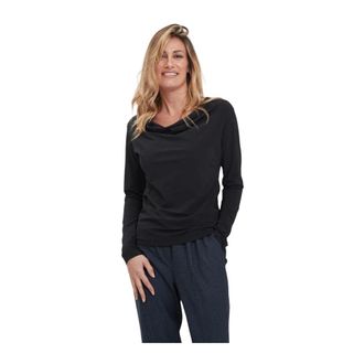 Caliban Stilvolles Hemd f&uuml;r M&auml;nner - - Tops - Damen - Schwarzk - L
