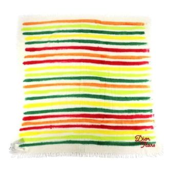Dior Pre-owned Denim Tears Alpaca Scarf - Homme - Pre-owned - Multicolore - Taille: ONE Size