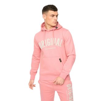 Crosshatch Kensby Kapuzenpullover f&uuml;r Herren (Pink)