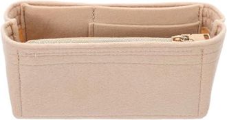 Beaupretty SUPVOX Organisateur de Paquet en Feutre avec Fermeture &Eacute;clair Doublure Int&eacute;rieure Rembourr&eacute;e Multi-Compartiments Pochette de Rangement pour Paquet &agrave; M