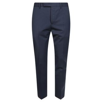 PT01 Pantalone Stretch Wool Batavia - - Trousers - Herren - Blau - L