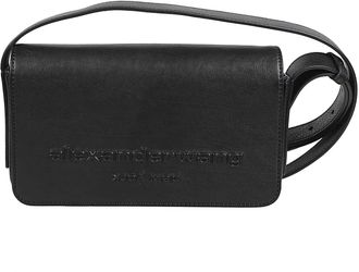 Alexander Wang Alexander Wang Crossbody Bags - Punch Flap Crossbody Bag Black - Gr. unisize - in Schwarz - f&uuml;r Damen