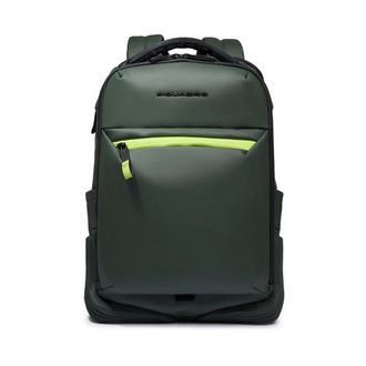 Piquadro Corner Special Rucksack - - Bags - Herren - Gr&uuml;n - ONE SIZE
