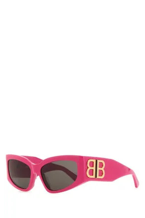 Balenciaga Cat-Eye Acetate Sunglasses - Pink