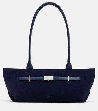 DeMellier Schultertasche New York aus Veloursleder