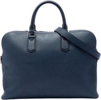 Louis Vuitton Sacoche daffaires Pre-owned - Femme - Pre-owned - Bleu - Taille: ONE Size