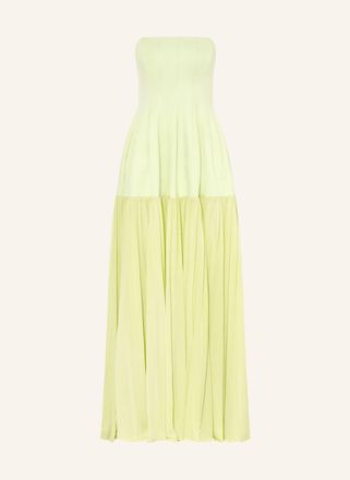 SIMKHAI Simkhai Off-Shoulder-Kleid Im Materialmix gruen