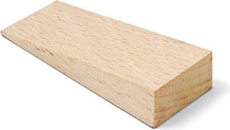 Brinox Keil, Buche, groß, 80 x 30 x 20 mm