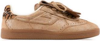 Schmoove Baskets basses en cuir paillet&eacute;