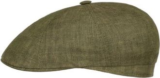 Stetson Casquette en Lin Bricksford 8 Panel Femme/Homme - Made in Germany Type Gavroche avec Visiere, Doublure, Doublure Printemps-ete Printemps Ete - 56 cm O