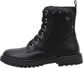 Geox Bottines J Eclair Girl Ankle pour femme, Noir, 38 EU
