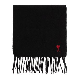 Ami De Coeur Schal - - Accessories - unisex - Schwarzk - ONE SIZE