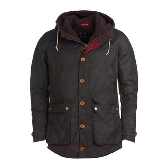 Barbour Land Parka mit Traditionellen Merkmalen - - Jackets - Herren - Gr&uuml;n - XL