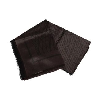 Elisabetta Franchi Femme, Accessoires, Brun, Taille: ONE Size Foulard avec Lurex
