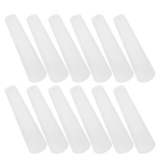 IFUNDOM Alipis 12 St&uuml;ck Wei&szlig;e Konische Kunststoff Garnspulen Webschl&auml;uche f&uuml;r Stricken und Handstrickzubeh&ouml;r mit Schnellem Garnwechsel f&uuml;r Wollwickler und Bas