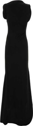 Victoria Beckham Acetate Viscose Dress - Black