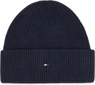 Tommy Hilfiger M&uuml;tze Flag AW0AW19102 Dunkelblau