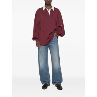 System Wine Sweater - Red