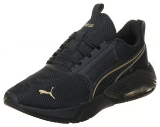 Puma Unisex X-Cell NOVA FS Stra&szlig;en-Laufschuh, Black-Gold, 38.5 EU