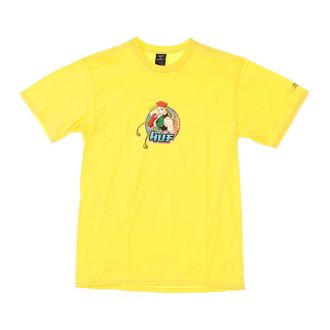 HUF Street Fighter II Gelbes Herren Tee - - Tops - Herren - Gelb - S