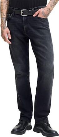 Jack & Jones JJICLARK JJORIGINAL AKM 394 NOOS Homme Jean noir W33L32 99% Coton, 1% &Eacute;lasthanne Regular