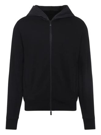 Moncler veste zippée à capuche - Noir