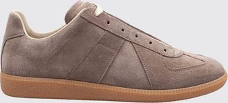 Maison Margiela Replica Sneaker aus Leder und Wildleder mit numerischem Logo