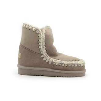 Mou Handgefertigte Graue Schaffellstiefel - - Shoes - Damen - Grau - 36 EU