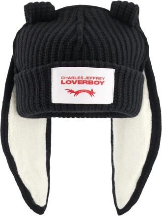 Charles Jeffrey Loverboy Loverboy by Charles Jeffrey, Femme, Accessoires, Multicolore, Taille: ONE Size Chunky Rabbit Beanie