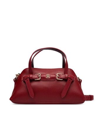 Tommy Hilfiger Handtasche Th Buckle Mini AW0AW19034 Rot
