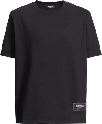Balmain Balmain T-Shirts und Polos - - Tops - Herren - Schwarzk - M