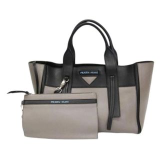 Prada Pre-owned Ouverture Tote Bag - Femme - Pre-owned - Gris - Taille: ONE Size