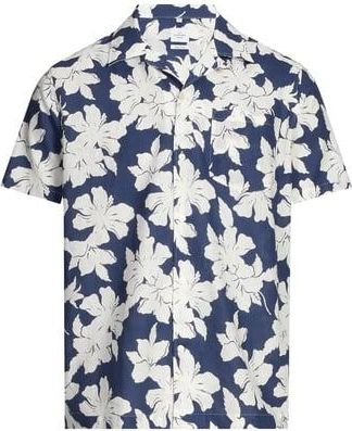 Au Printemps Paris Chemise à fleurs