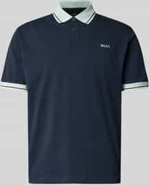 Boss Orange by Hugo Boss Regular Fit Poloshirt aus reiner Baumwolle Modell BLOCKS