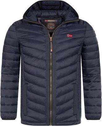 Geographical Norway Steppjacke Herren Herbst Winter Jacke Steppjacke Kapuzenjacke Übergangs Outdoor