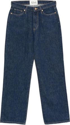 Tove Sade Straight-Leg-Jeans - Blau