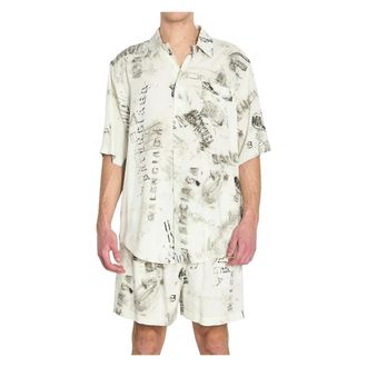 Balenciaga Herren, Shirts, Beige, MGr&ouml;&szlig;e