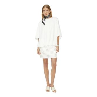 Isabelle Blanche Femme, Blouses et Chemises, Blanc, Taille: 38 FR T-Shirt