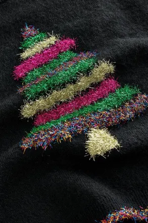 Next Strickpullover Langarm-Pullover, Weihnachten (1-tlg)