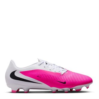 Nike Academy Fu&szlig;ballschuhe mit festem Boden f&uuml;r Herren (Pink/Wei&szlig;)