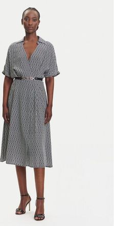 Fracomina Kleid f&uuml;r den Alltag FR25SD2012W413O9 Schwarz Regular Fit