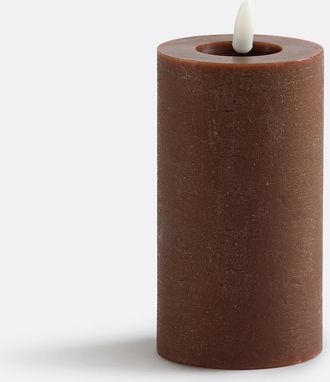 La Redoute Interieurs Bougie Led Stri&eacute;e H15 Cm Caspar