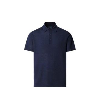 Hackett Polo droit en laine et soie