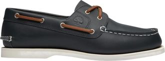 Timberland Femme, Chaussures, Bleu, Taille: 35 1/2 EU Mocassins bateau classiques en cuir