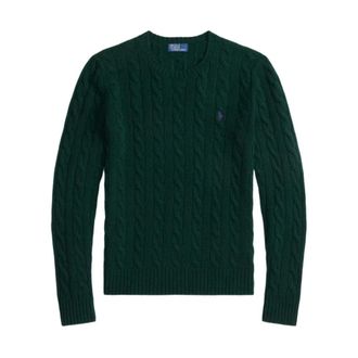 Polo Ralph Lauren Rundhals-Strickwaren - - Knitwear - Damen - Gr&uuml;n - L