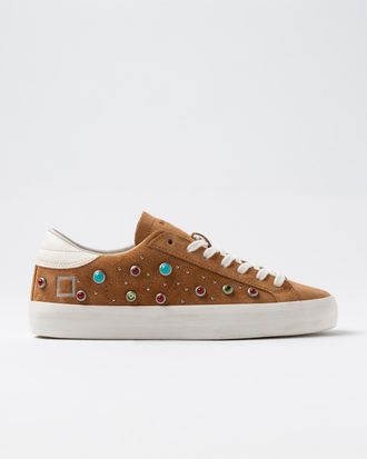 D.A.T.E. hill low studs cuoio