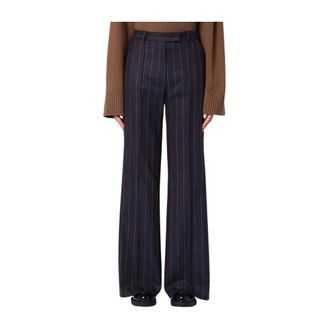 Ql2 Quelledue QL2 Quelledue, Femme, Pantalons, Noir, Taille: 42 FR Pantalon en Laine Casual