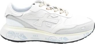 Premiata Low-Top Sneaker - Retro-Inspired Suede And Leather Sneakers - Gr. 36 (EU) - in Wei&szlig; - f&uuml;r Damen
